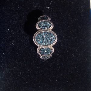 Jewelry | Genuine Diamonds 33 Karat Diamond Silver | Poshmark